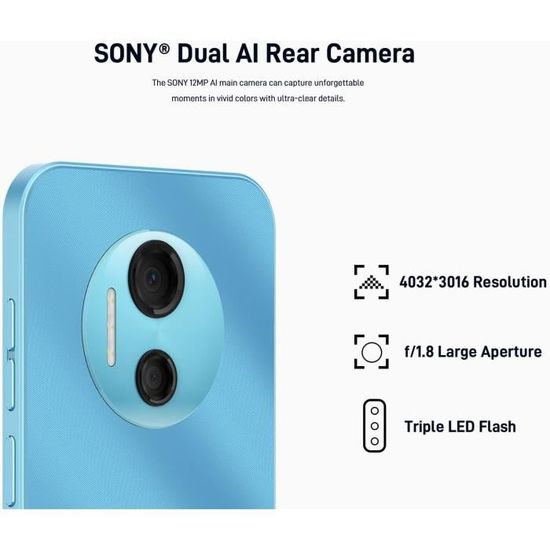 DOOGEE X97 Pro Smartphone 6,0'' HD+ Écran 4Go+64Go Bleu - Cdiscount Téléphonie