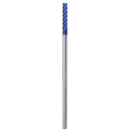 CNC Fraise à tête plate à 4 cannelures en acier au tungstène Nano ...