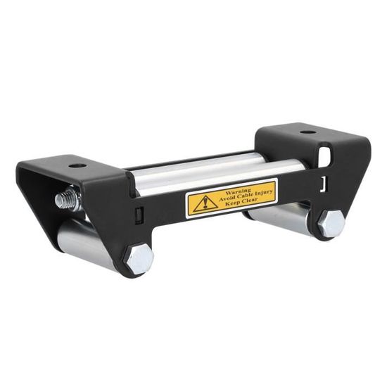 Guide-câble à rouleaux de treuil - SURENHAP - 165 mm - Métal robuste ...