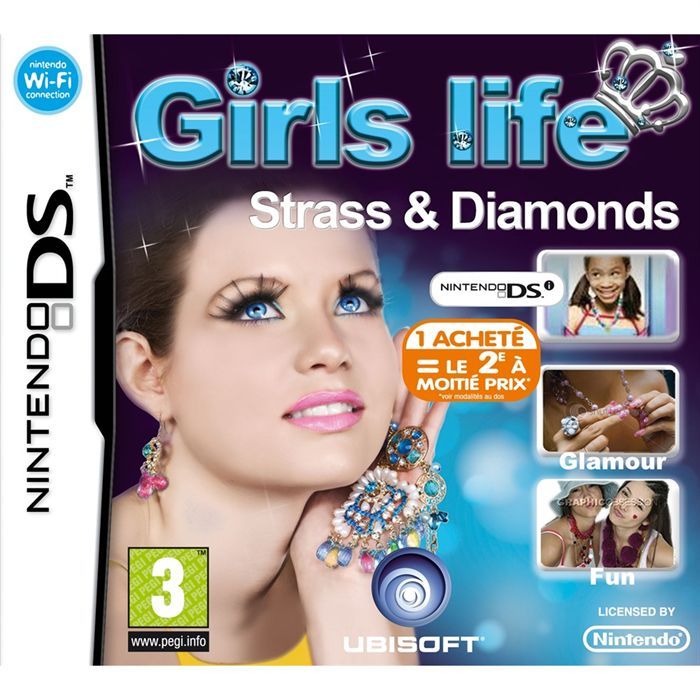 GIRLS LIFE STRASS & DIAMONDS / JEU POUR CONSOLE NI - Cdiscount Jeux vidéo