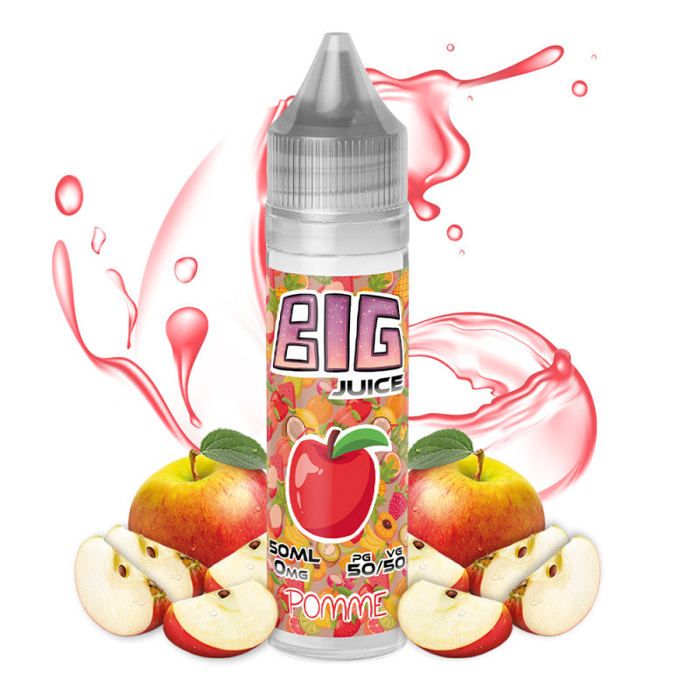 E-liquide Pomme - Big juice - 50 ml - Cdiscount Au quotidien