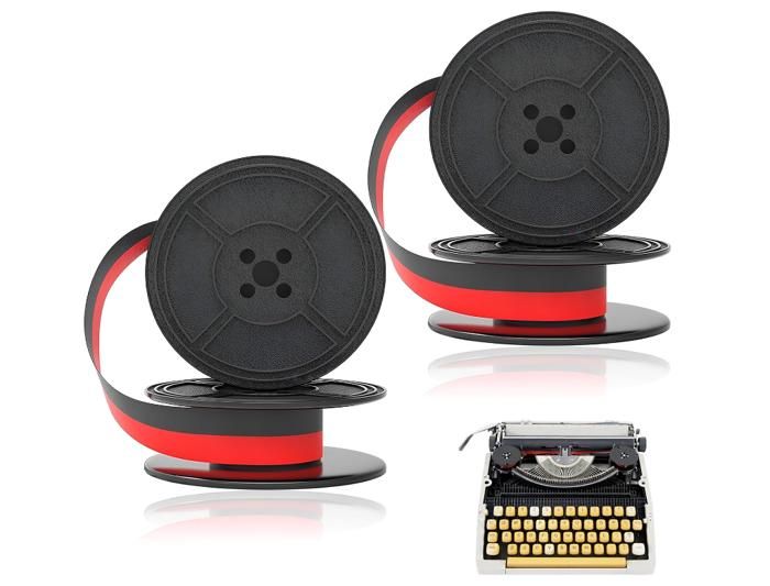 Ruban Machine A Ecrire,Ruban Machine À Écrire, Pack Double Ruban Machine À Écrire Compatible ...