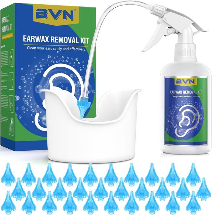 500ml Kit Nettoyage Oreilles,Cure Oreille Enfant,Nettoyeur Oreille ...