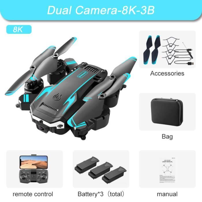 Double caméra 8K 3B-Drone 8K 5G GPS Professionnel HD Photographie ...