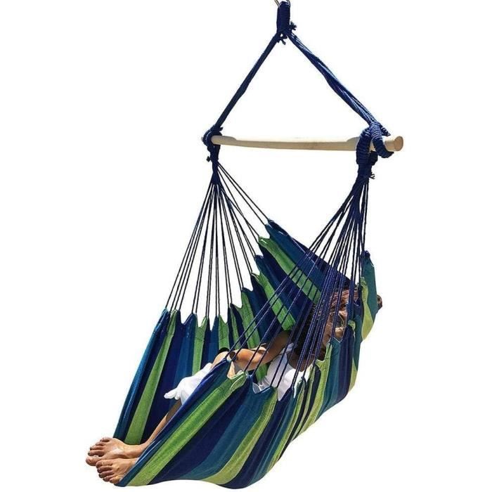 Hamac Jardin Suspendu Chaise En Plein Air Camping Hamac Lit Chambre ...