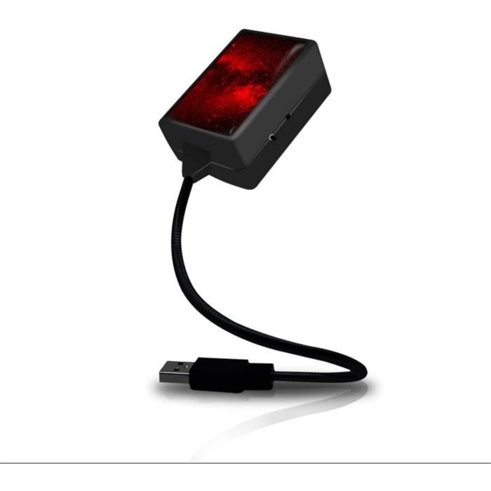 Projecteur de lumières de Nuit étoile USB, lumières intérieures de Toit de Voiture, décorations ...