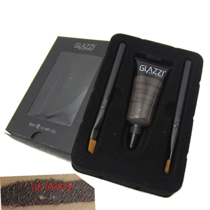 GLAZZI Eye Teint Cosmétique 2 Pcs Par Set Brows Avec 1 Pigment Tatouage ...