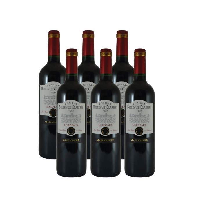 Château Bellevue Claribes 2017 - AOC Bordeaux - Vin rouge de Bordeaux ...