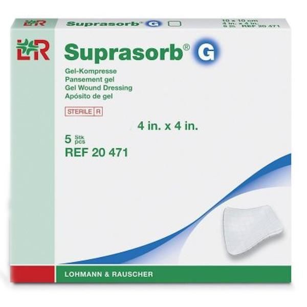 L&R Suprasorb G Pansement Hydrogel 5x6,5cm 5 Unités - Cdiscount Santé ...
