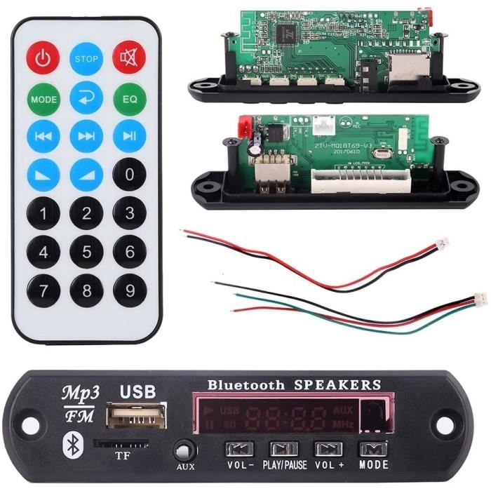 Conseil Bluetooth Décodeur MP3 Module Décodeur Supports pour WAV MP3 ...