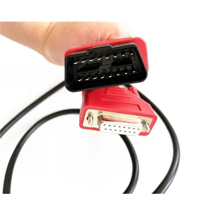 15 piles - Câble D'extension Obd2 Pour Autel Maxisys, Câble De Test ...