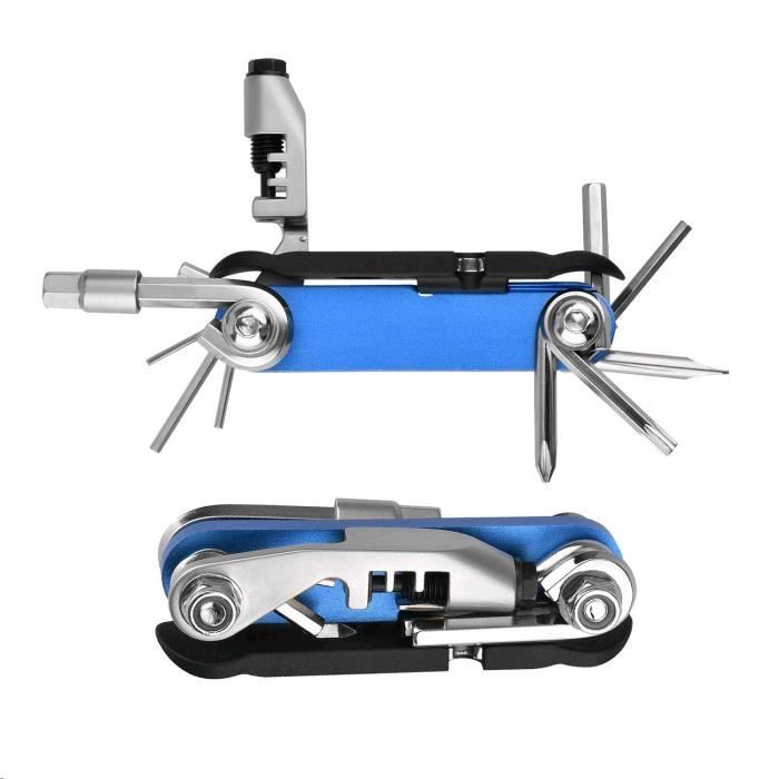 Boomersun Outil Multifonction Velo Outil Multifonction de Poche X in 1 ...