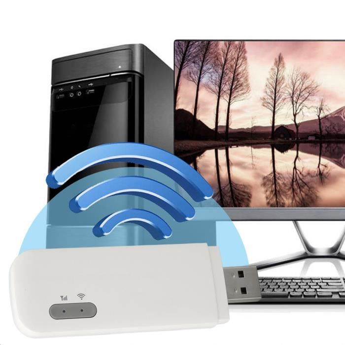 QID-Dongle WiFi 4G Dongle WiFi USB 4G, Routeur Modem USB 4G LTE avec ...