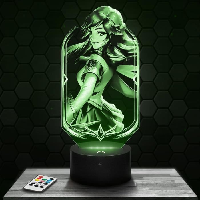 Lampe Lol Lux Deco Chambre Garçon Lampe 3D Lol Lux Objet Gaming Gamer ...