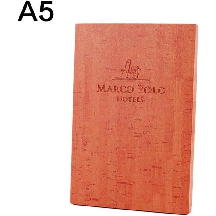 A5 Documents Modifiables Cuir Papier Ligné Journal Agenda Bloc-Notes ...