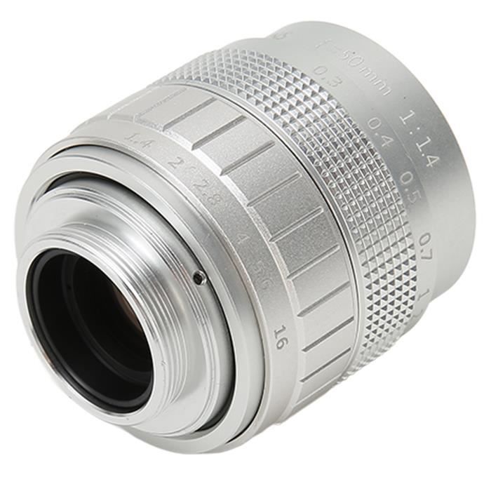 Objectif principal à mise au point manuelle - EJ.LIFE - 50 mm ...