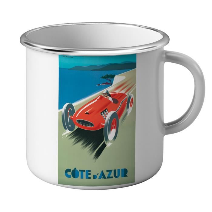 Mug - FABULOUS BIJOUX - Emaillé Métal - Vintage - Couleurs éclatantes ...