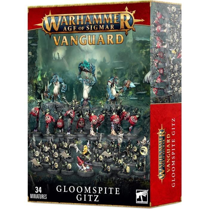 Figurine Games Workshop Warhammer AoS - Avant-garde : Gloomspite Gitz ...