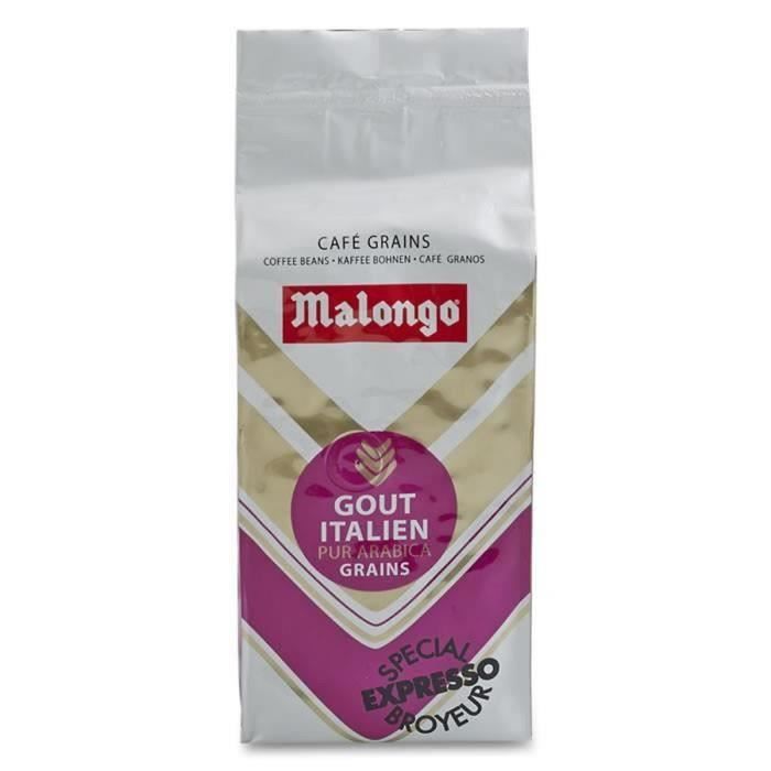 LOT DE 5 - MALONGO - Goût Italien Café en grain - paquet de 250 g ...
