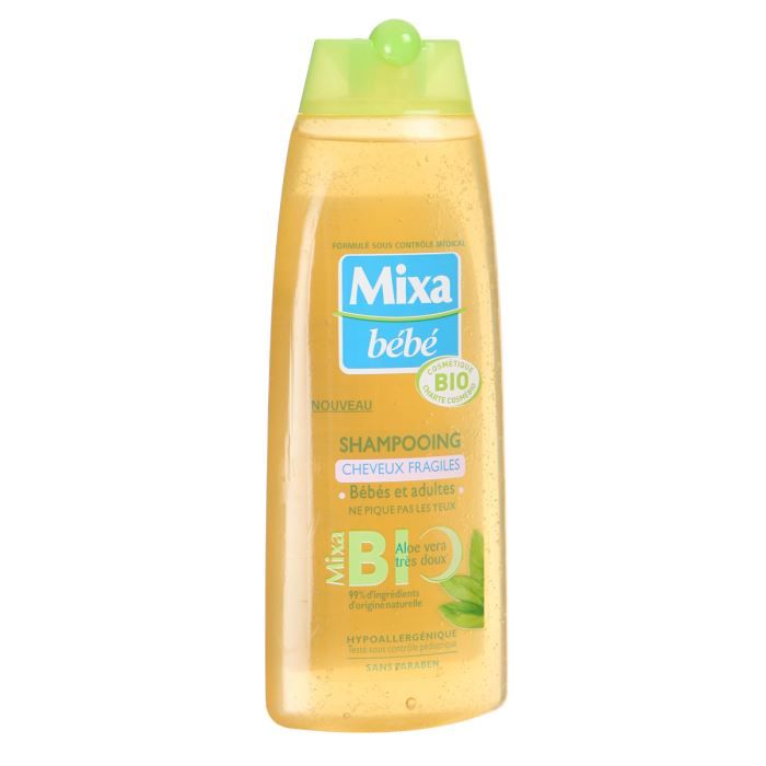 MIXA Bébé Shampoing Bio 250ml (x1) - Cdiscount Au quotidien