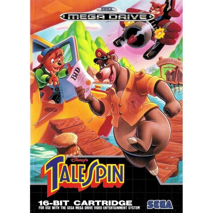 Tale Spin sur Megadrive - Cdiscount Jeux vidéo