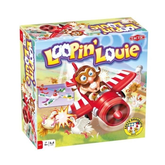 Jeu de société - TACTIC - LOOPING LOUIE [KARTY] - 2-4 joueurs - 3 ans ...