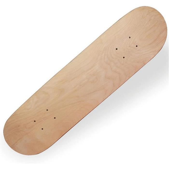 Planches À Roulettes Doubles Concaves Vierges, Érable Blanche Planche À ...