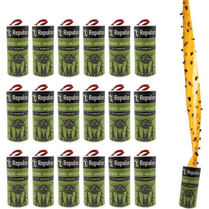 ® Rubans Attrape Mouches [Made In Ue], Papier Tue Mouche Interieur ...