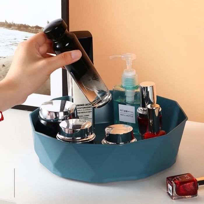 Rangement Maquillage Plateau Tournant Epices 30Cm Lazy Susan Porte Epices Cuisine Étagère ...