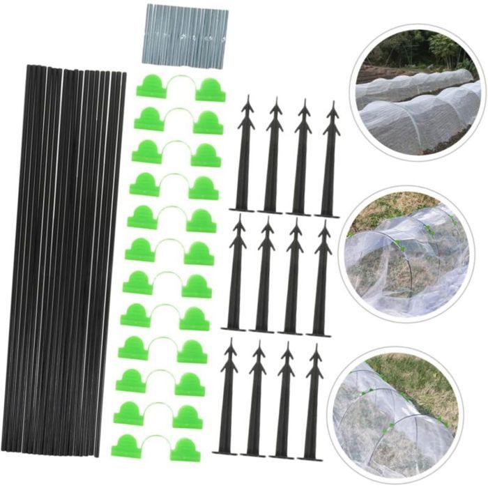 Serre de jardin en plastique, supports de tunnel pour serre - Cdiscount ...
