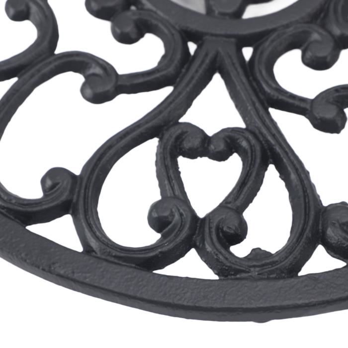 Atyhao Tapis de dessous de plat Dessous de Plat en Fonte, Motif Vintage sculpté, Dessous de Plat ...