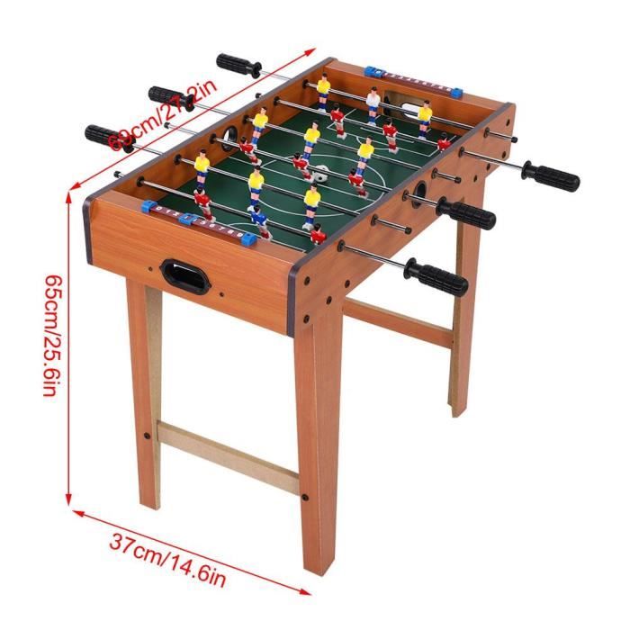 Table Football 139cm 22 Joueurs Compteur Buts Baby-foot Outtec - Table ...