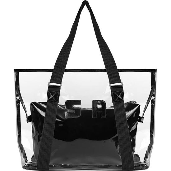 262>Comius Sharp Sac de Plage Transparent, Plastique Sac Transparent ...