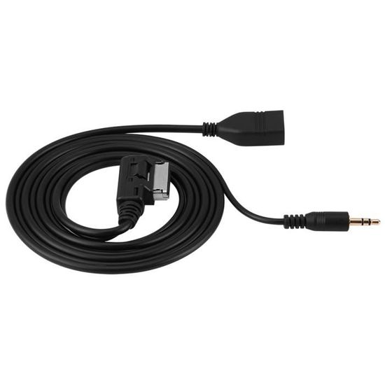 Fdit câble USB AUX Câble adaptateur audio AUX USB de voiture pour ...