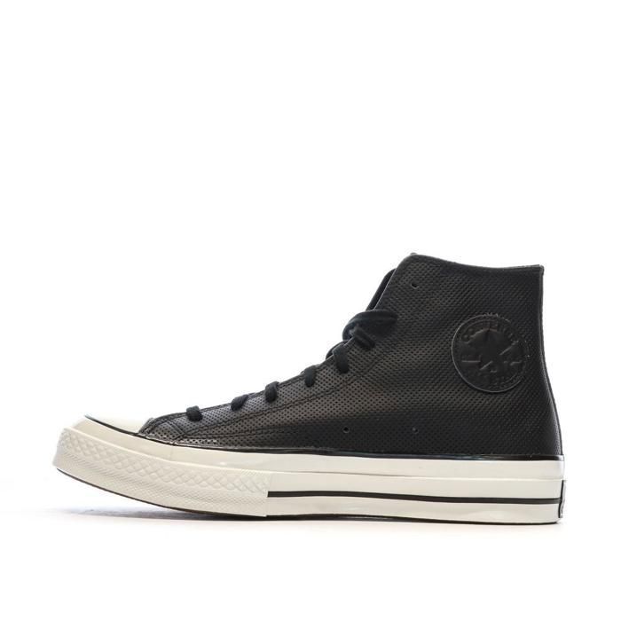 Baskets Noires Homme Converse Chuck 70 Leather A08637C Noir - Cdiscount ...