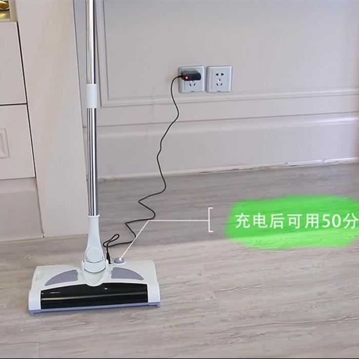 Mop avec 4 tissus - Balai Électrique Multifonction 2 En 1, Nettoyeur À ...