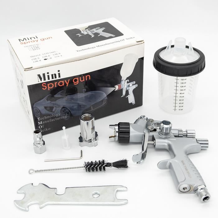 Univers du peintre,MINI pistolet de peinture professionnel HVLP,buse de 1.0mm T50,aérographe ...
