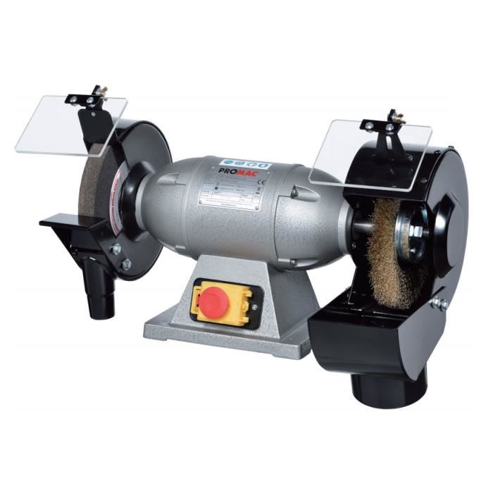 Touret à meuler brosse 250 mm PROMAC - 326F - Cdiscount Bricolage