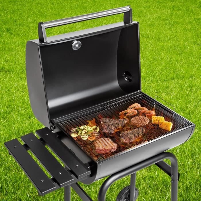 TecTake BBQ Grill Barbecue Charbon DE Bois FUMOIR Smoker diverses ...