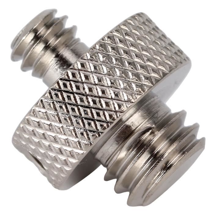 Vis Mle 1/4 Po À 3/8 Po Adaptateur De Vis De Trépied Fileté Mle 1/4 Po ...