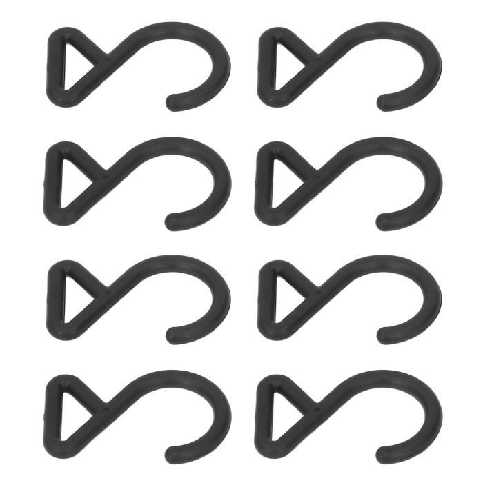 60 PCS b07 2 - shape Hook shoulder back Rotary Hook PET Belt Loop Hook ...