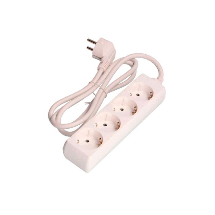 Embase multiple - GREENICE - E3-41034 - 4 prises T/Tl - 3m - 3x1.5mm ...