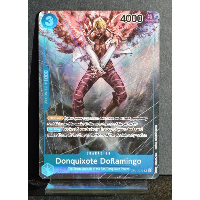 Carte Pokémon Donquixote Doflamingo Rare Parallel OP01-073 R NEUF FR - Cdiscount Jeux - Jouets