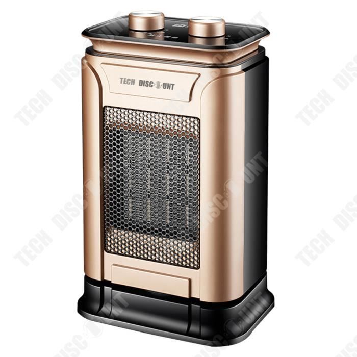 Chauffage - TD® - Mini chauffage - 3 vitesses - 1500W - Électrique ...