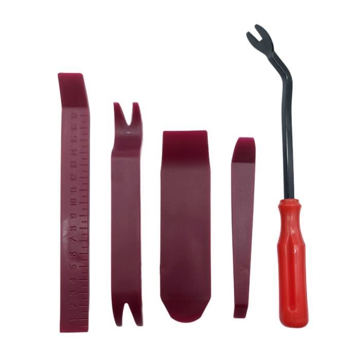 CLE A MOLETTE,Set 1--Outil de démontage de l'audio de voiture ...