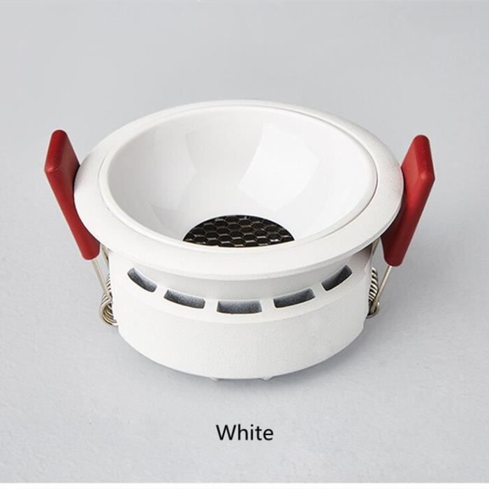 PLAFONNIER,White-20W-Warm white 3000K--Spot lumineux LED encastrable en ...