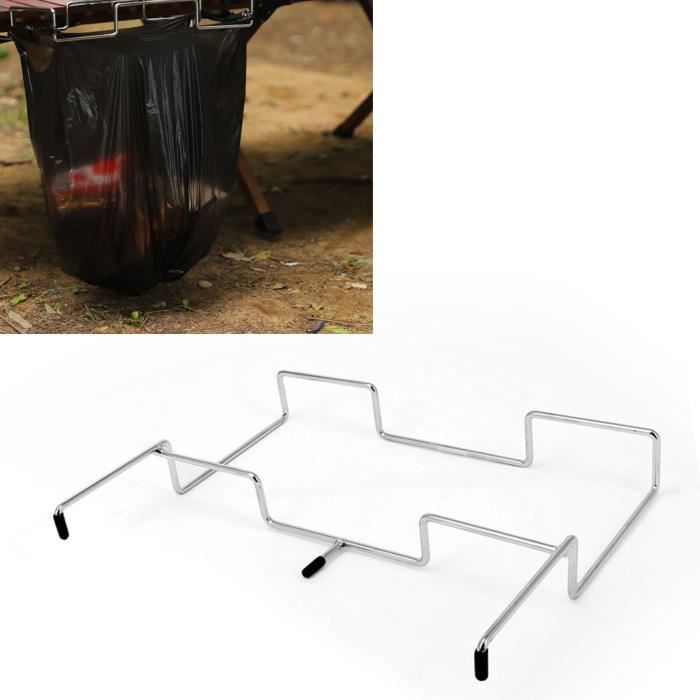 Support de sac poubelle Support de Table de Camping Léger de Cintre de ...