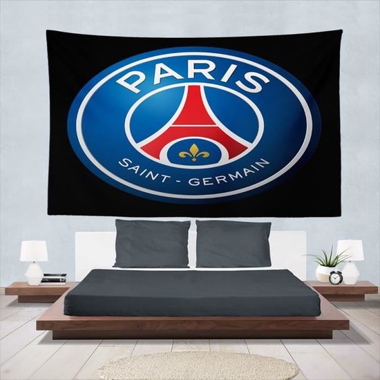 Tapisserie Tenture murale Football PARIS SAINT GERMAIN PSG Impression ...