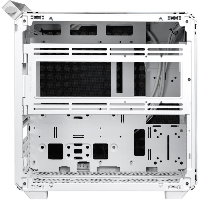 Boîtier PC - COOLER MASTER - QUBE 500 Flatpack White Edition, Midi ...