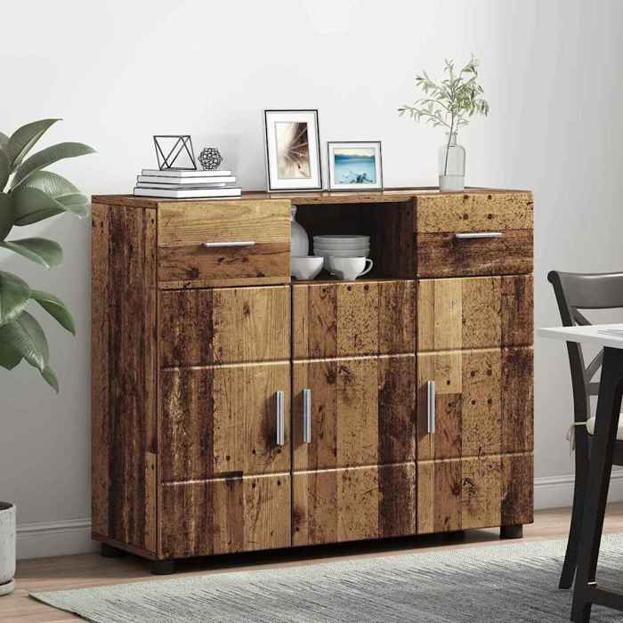 Moderne Buffet Salon Classique - Commode Chambre Elégant Buffet Bois ...
